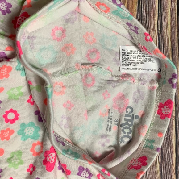 Circo | Bottoms | Circo Toddler Girls Legging Floral Print Sz 3t | Poshmark